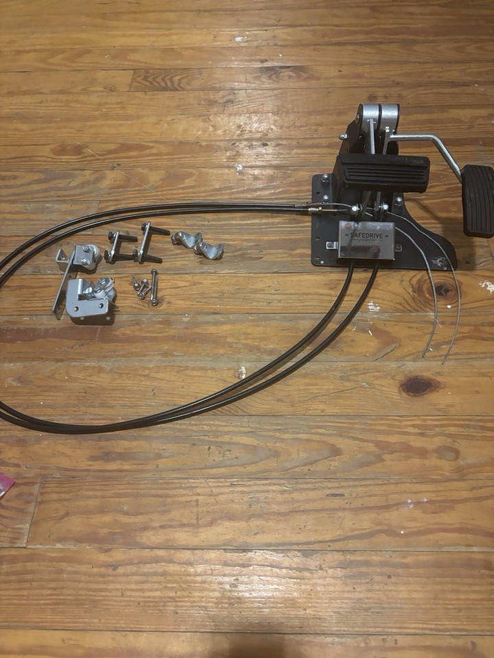 Safe Drive Right Hand Drive Conversion Kit Postal Carrier Brake and Gas ...