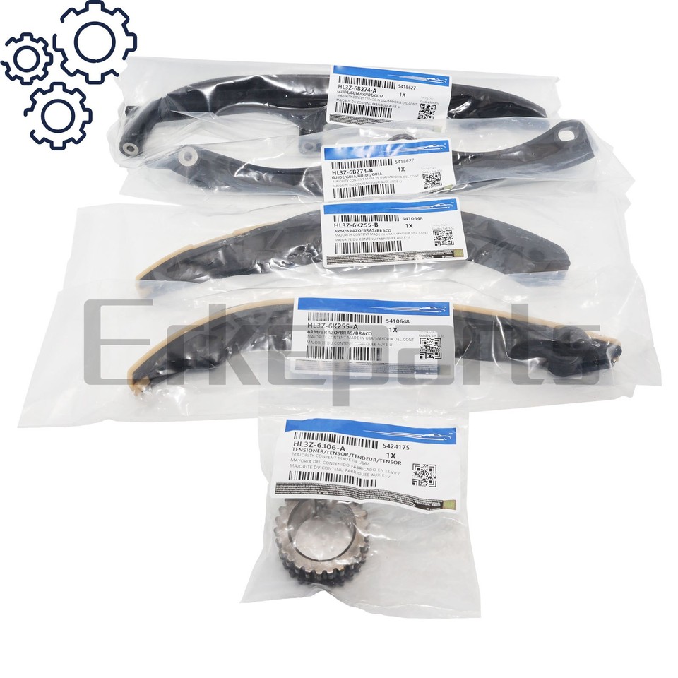NEW OEM 17-24 Ford F150 3.5L Ecoboost Chains, Guides, Tensioners W ...