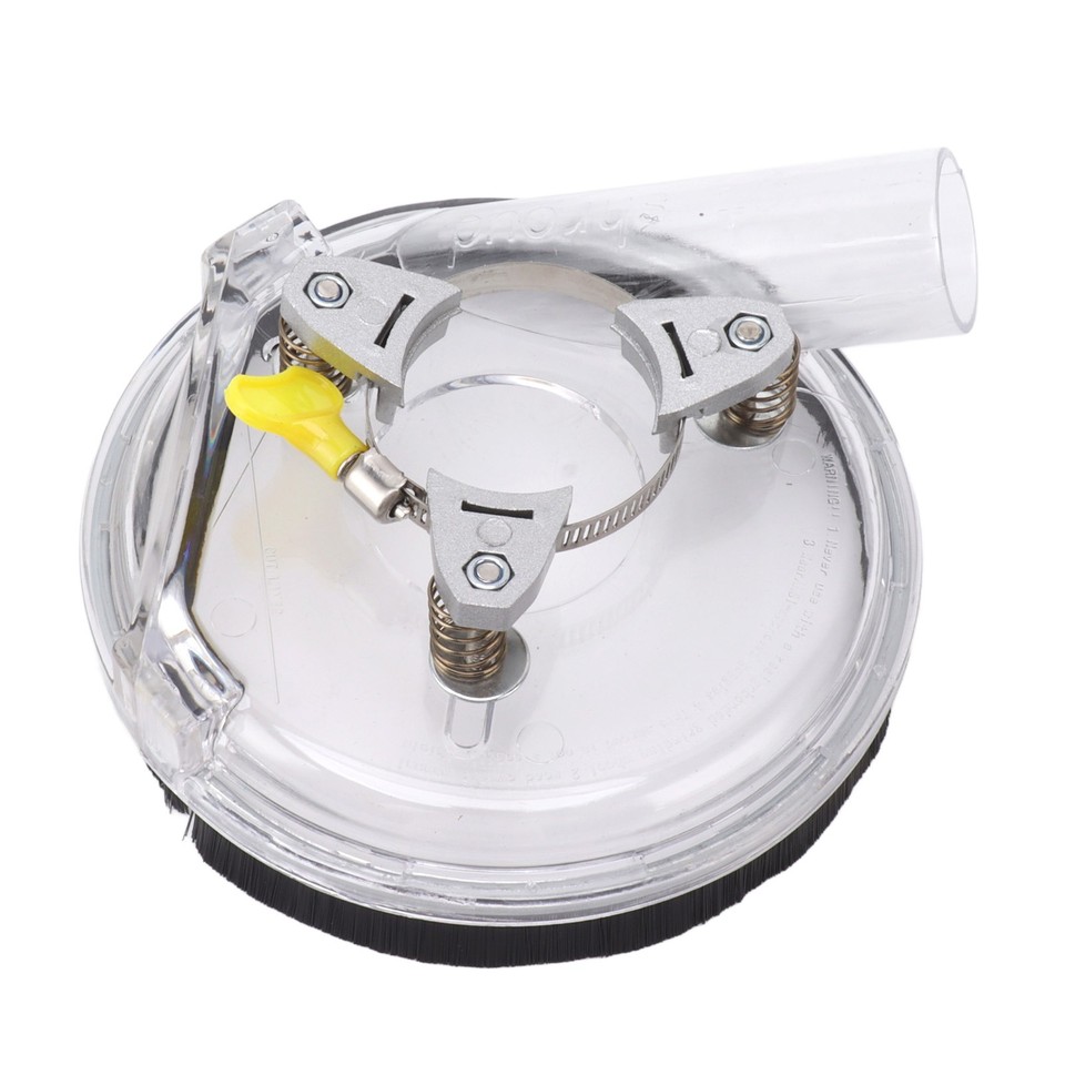 Dust Shroud Kit Transparent ABS Dry Grinding Dust Cover For 4in To 5in ...