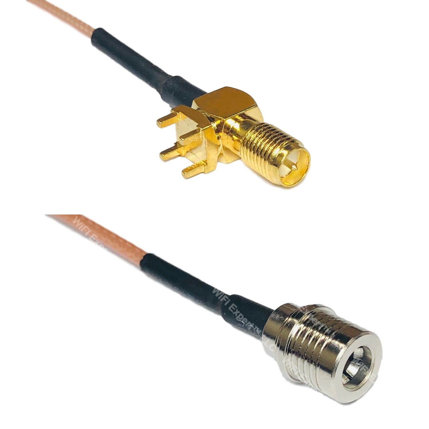 RG178 RP-SMA Female PCB Tall to QMA MALE Coax RF Cable USA-Ship | eBay