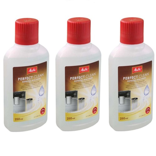 3 x MELITTA Perfect Clean Coffee Espresso Machine Milk System Cleaner ...