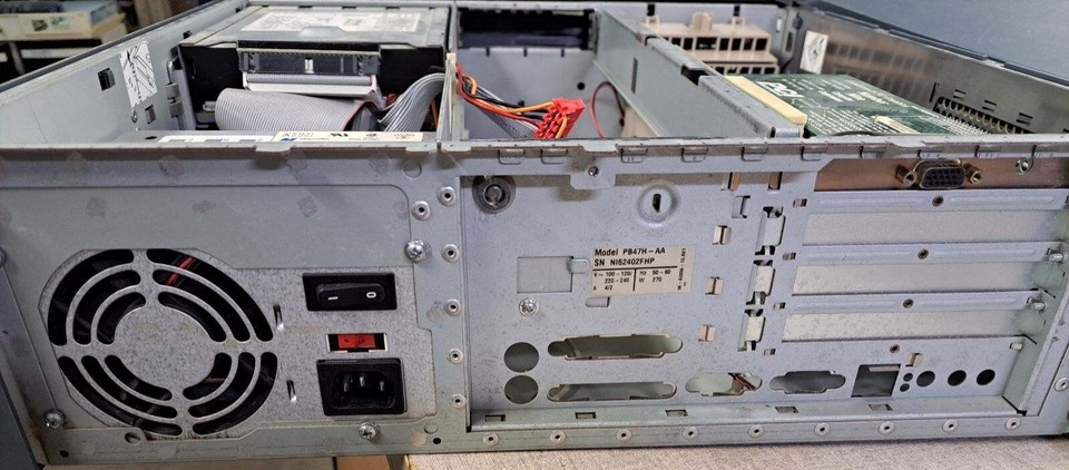 DEC ALPHASTATION 255/233 PB47H-AA RRD46 GRAPHICS NO MOTHERBOARD -FLOPPY ...