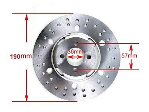 Car Disc Brake Dimensions