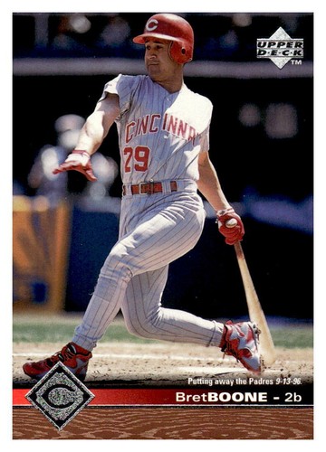 1997 Upper Deck #340 Bret Boone Cincinnati Reds Baseball NM | eBay