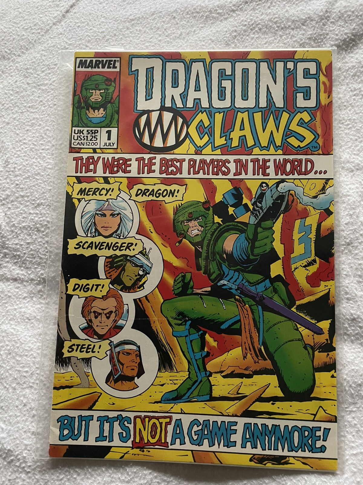 Dragon's Claws (Marvel, 1988) #1 VF | eBay