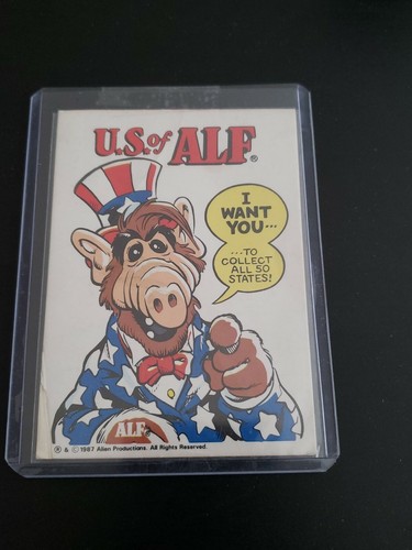 Vintage U.S. Of Alf Collectible Trading Card | eBay