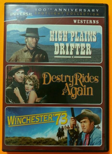 Westerns (DVD, 2012, 3-Disc Set, Universal 100th Anniversary) for sale ...