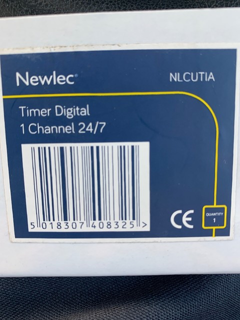 Newlec 7 Day 1 Channel Digital Timer Nlcut1a for sale online | eBay