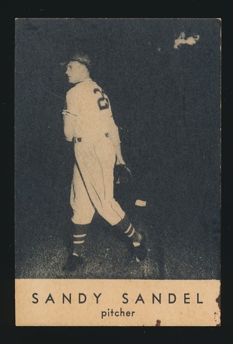 1949 Sunbeam Bread Stockton Ports -SANDY SANDEL (Stockton Ports) *RARE ...