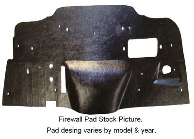 1978 1988 GM G Body Firewall Pad AC with Ultra High Definition Rubber ...