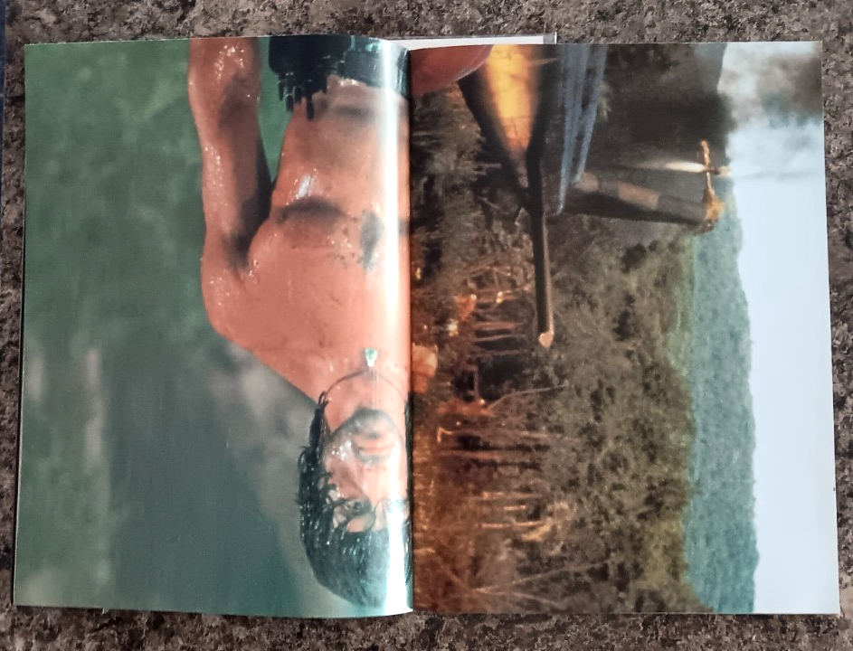 RAMBO II The Official Movie Magazine Sylvester Stallone 1985 W/Attached ...
