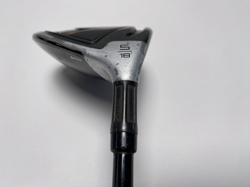 TaylorMade M4 5 Fairway Wood 18* Fujikura Atmos 5A Senior Graphite Mens ...