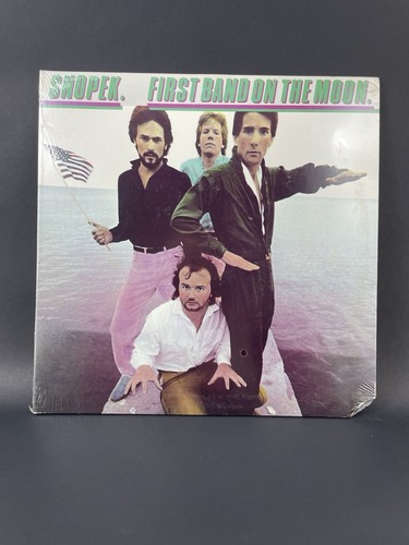 Snopek - First Band On The Moon - vinyl lp With Bonus 45 1980 Sealed ...