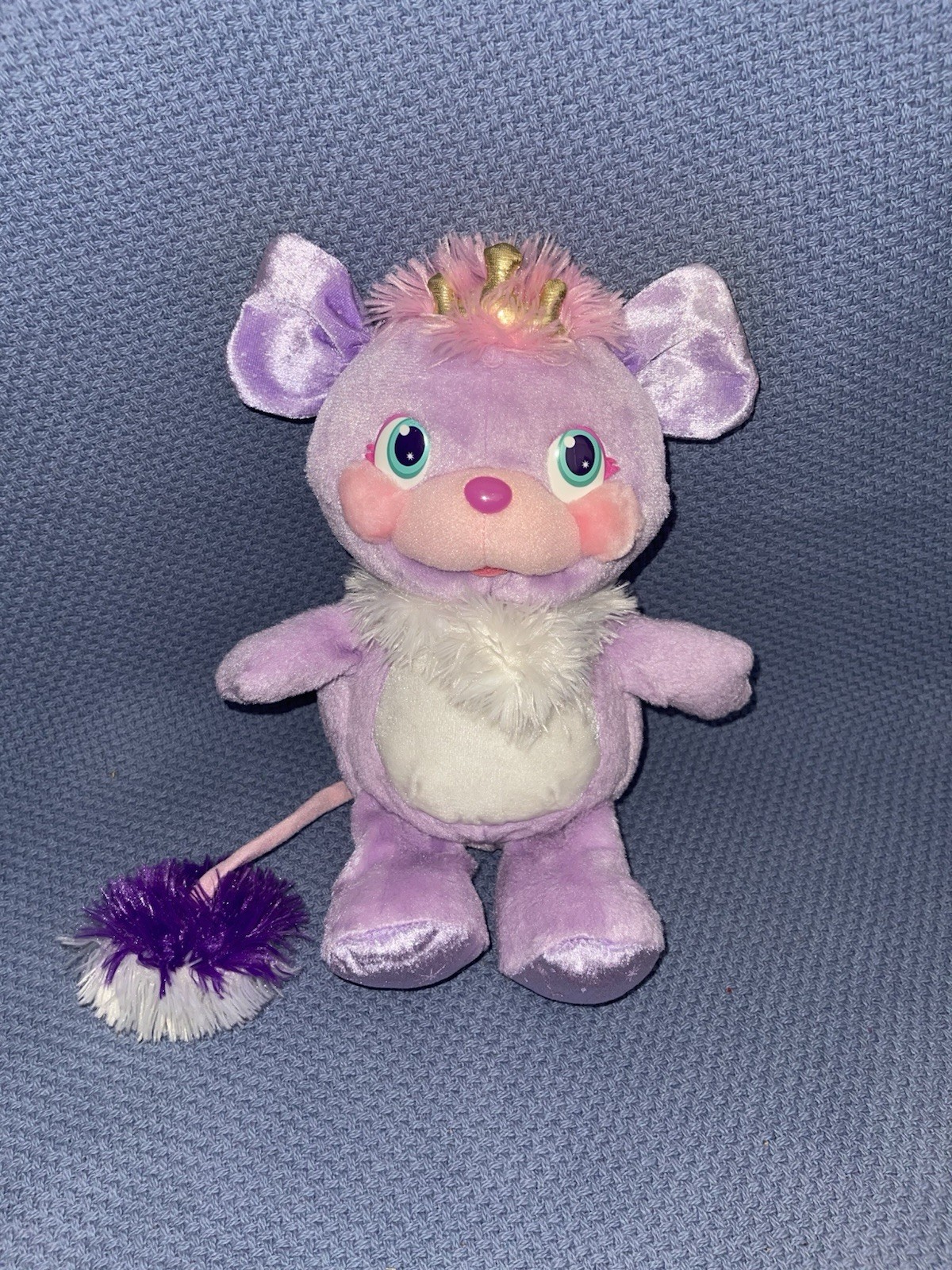 Popples Popp N Giggles 2007 Plush Stuffed Doll Toy Figure Purple Vtg ...
