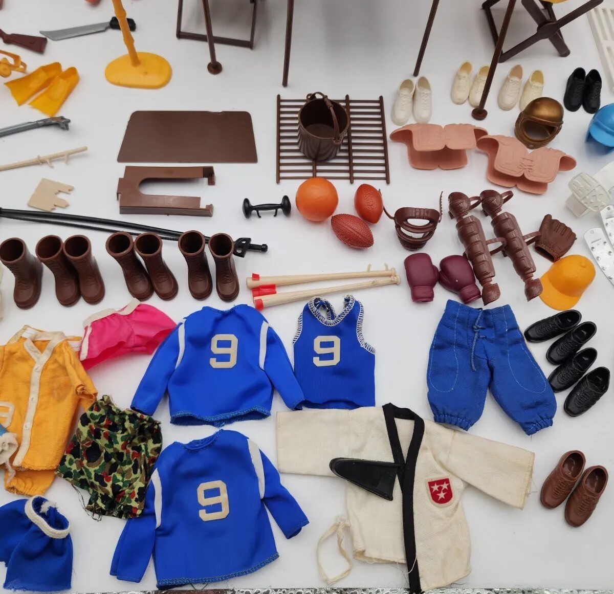 1971 Mattel Big Jim Action Figures And Accessories Lot Camper ...