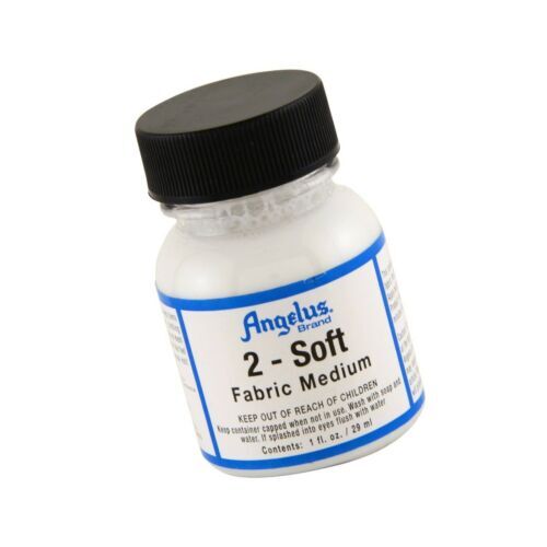 Angelus Acrylic Leather Paint 2 Soft Fabric Medium | eBay