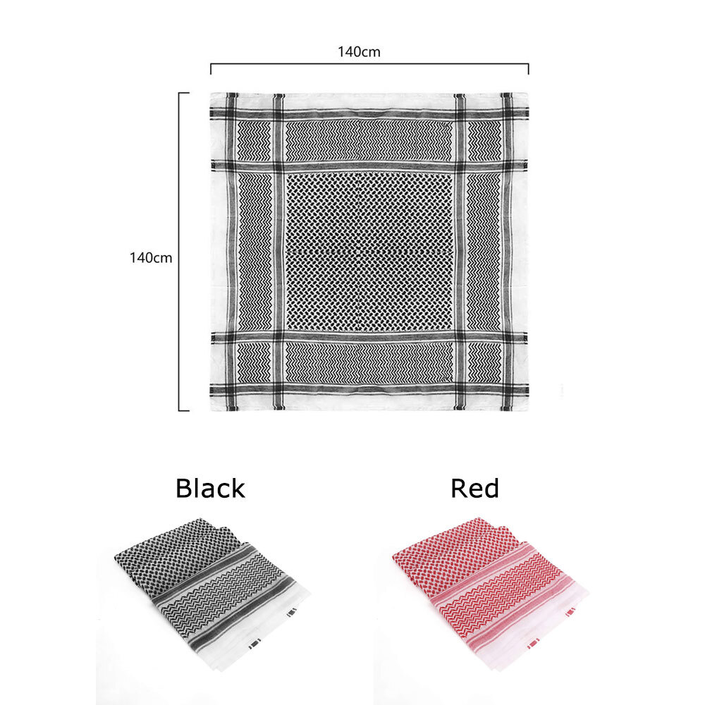 Arab Kafiya Keffiyeh Palestine Bandana Arabic Turban Hijab Muslim ...