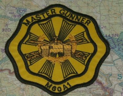 M60A1 Master Gunner Patch B2 | eBay