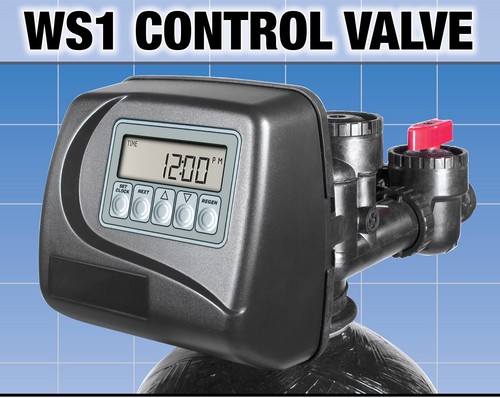 Clack WS1EE Metered Softener Control Valve, Fitting set , bypass ...