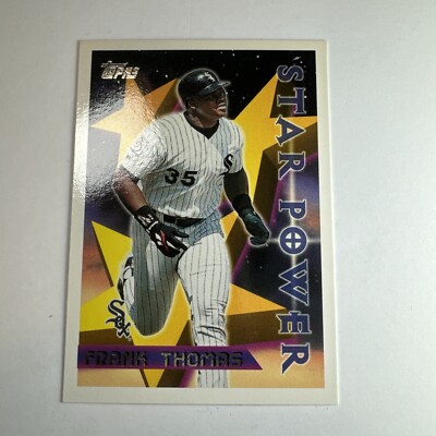 1996 Topps Star Power Frank Thomas 229 Excellent | eBay