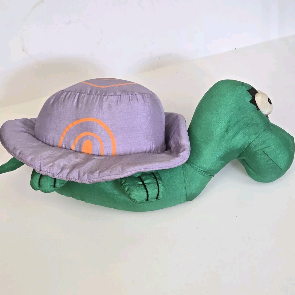 Vintage Aqua Leisure Timmy the Turtle Plush Pool Critters Nylon 9" Bath ...