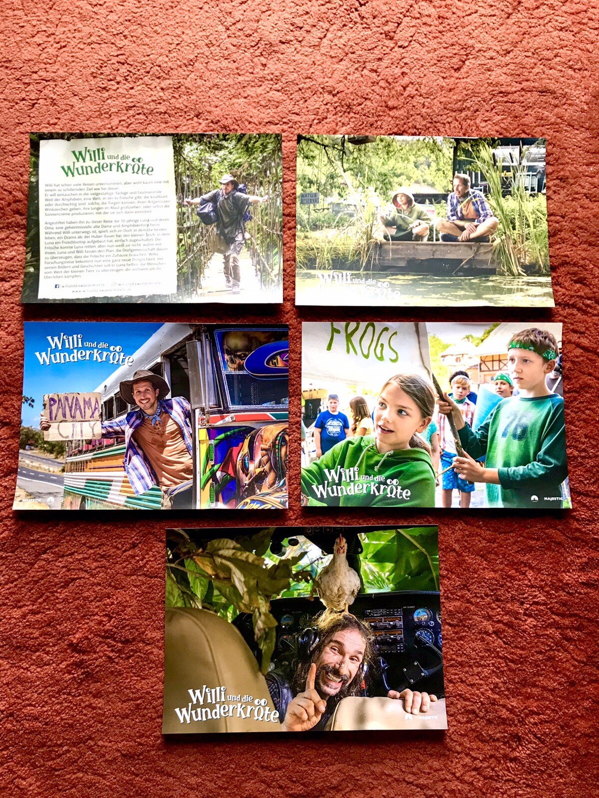 Willi und die Wunderkröte Aushangfotos 5 Stck. Willi Weitzel | eBay