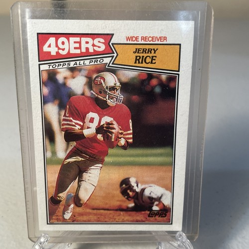 1987 Topps #115 Jerry Rice NM Or Better | eBay