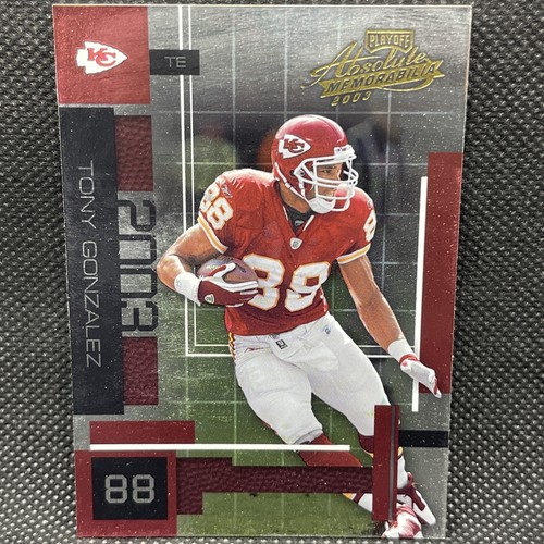 2003 Absolute Memorabilia Football Card #27 Tony Gonzalez | eBay