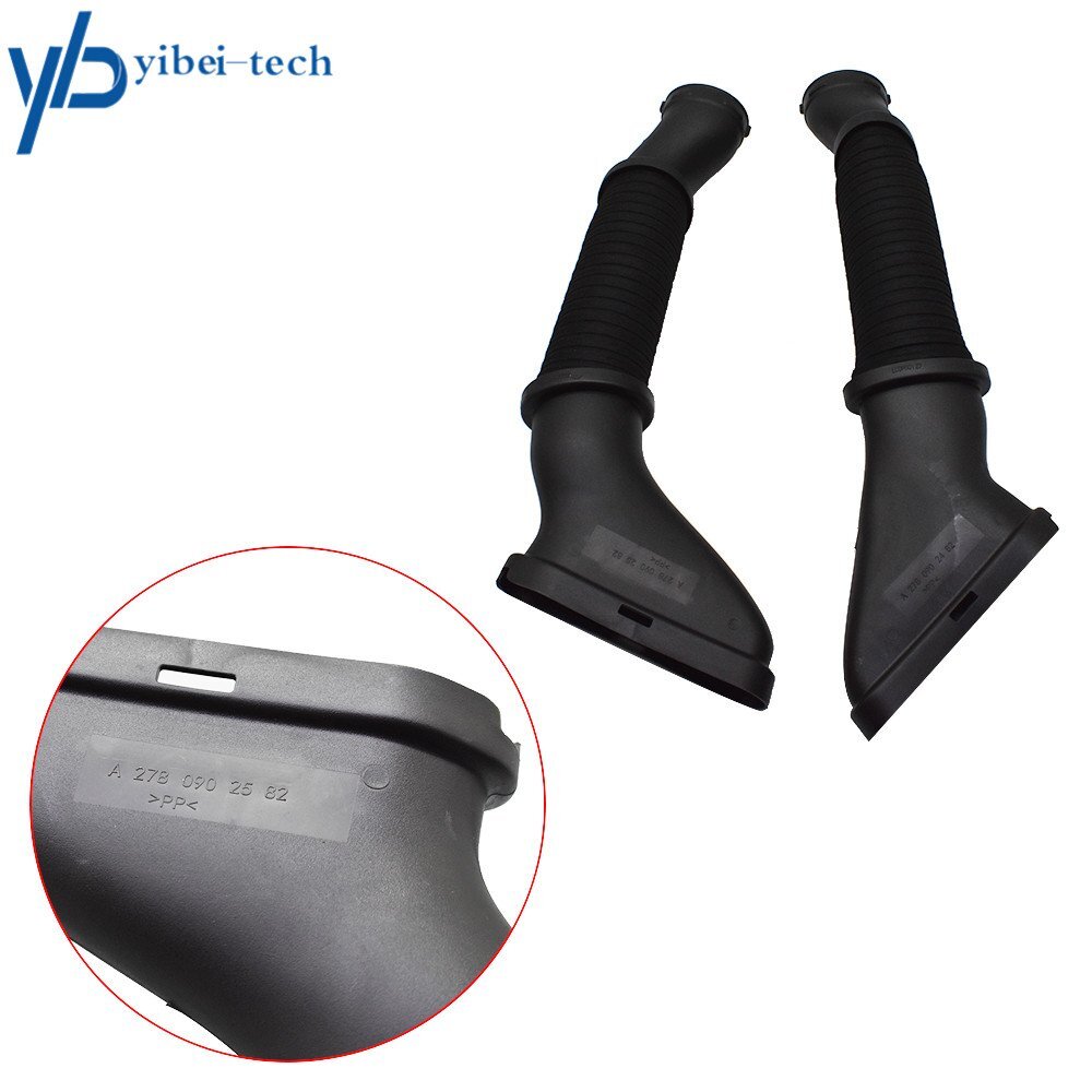 Set of 2 Air Intake Hose Left&Right For Mercedes-Benz GL450 GL550 ML550 ...