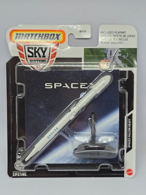 2024 MATCHBOX METAL - SKY BUSTERS - SPACEX FALCON HEAVY - WHITE | eBay