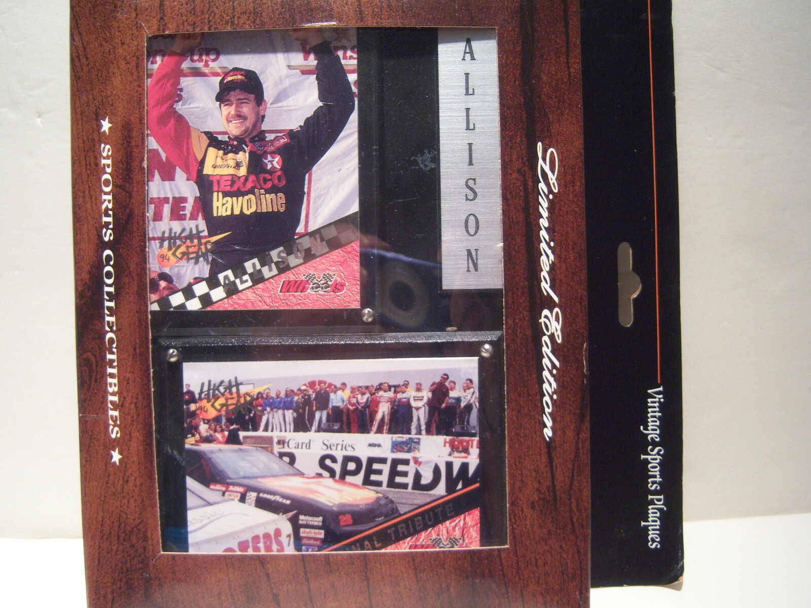 Davey Allison Plaque - NASCAR Plaque - 6" X 8" - NIP - Made in USA | eBay