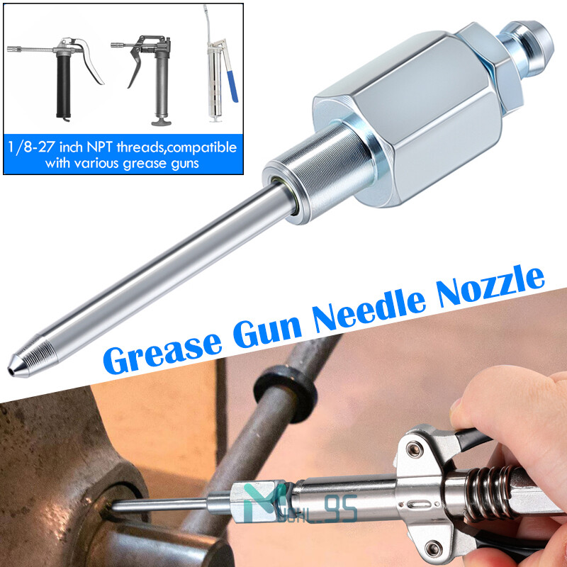 Grease Gun Needle Tip Narrow Grease Needle Nozzle Adapter,Needle Grease ...