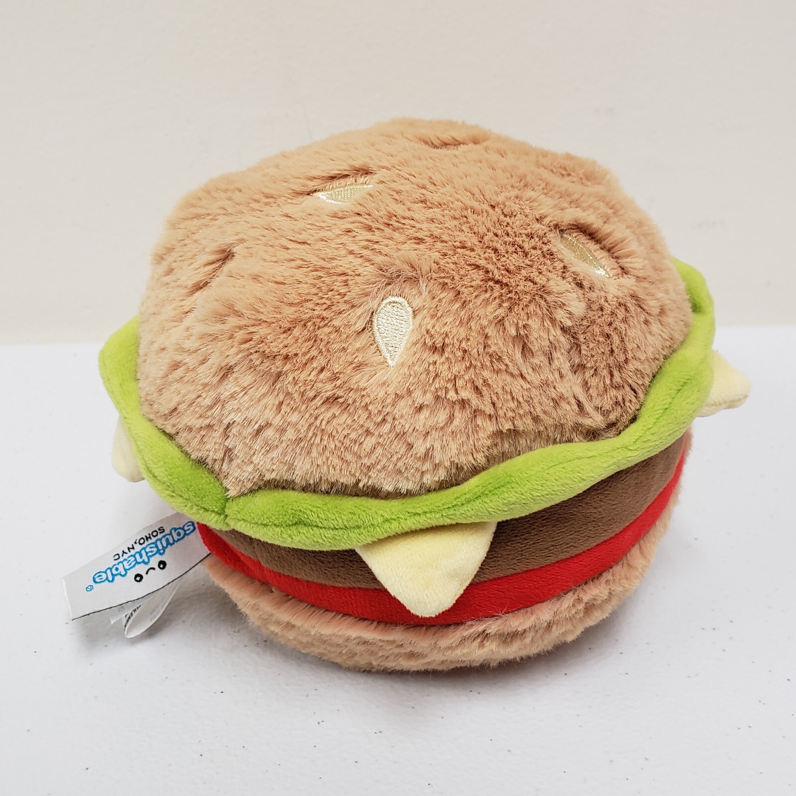 Squishable Hamburger Cheeseburger Stuffed 2020 Burger Plush | eBay