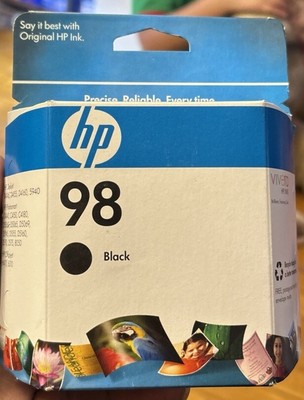 HP 98 Inkjet Print Cartridge - Black HP 98 black New Sealed INK ...