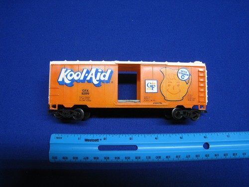 HO Scale Lifelike Kool Aid Boxcar - Freight Train | eBay
