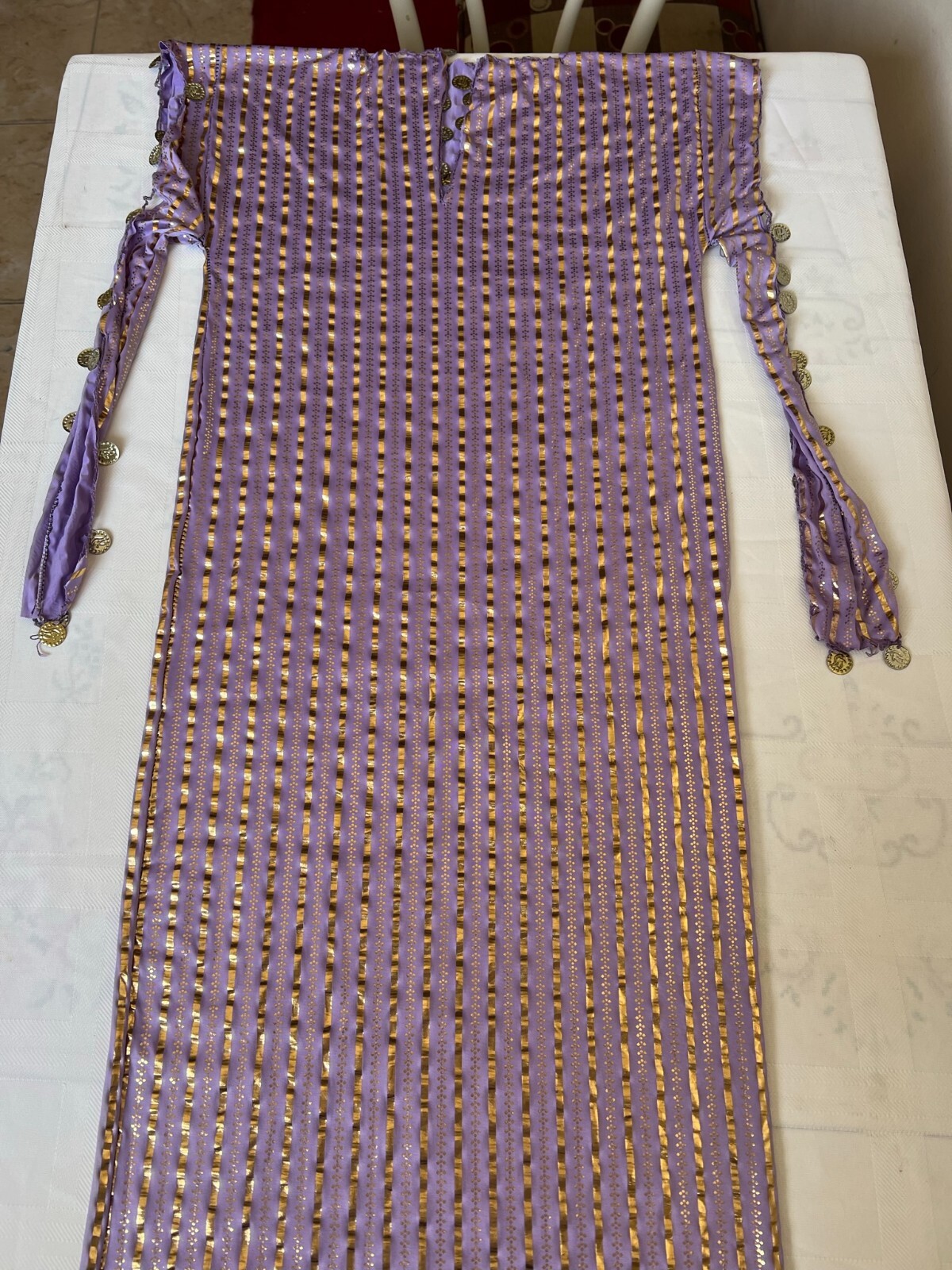 Egyptian Belly Dance Dress Saidi Costume, Baladi Galabia, Fallahi Abaya ...