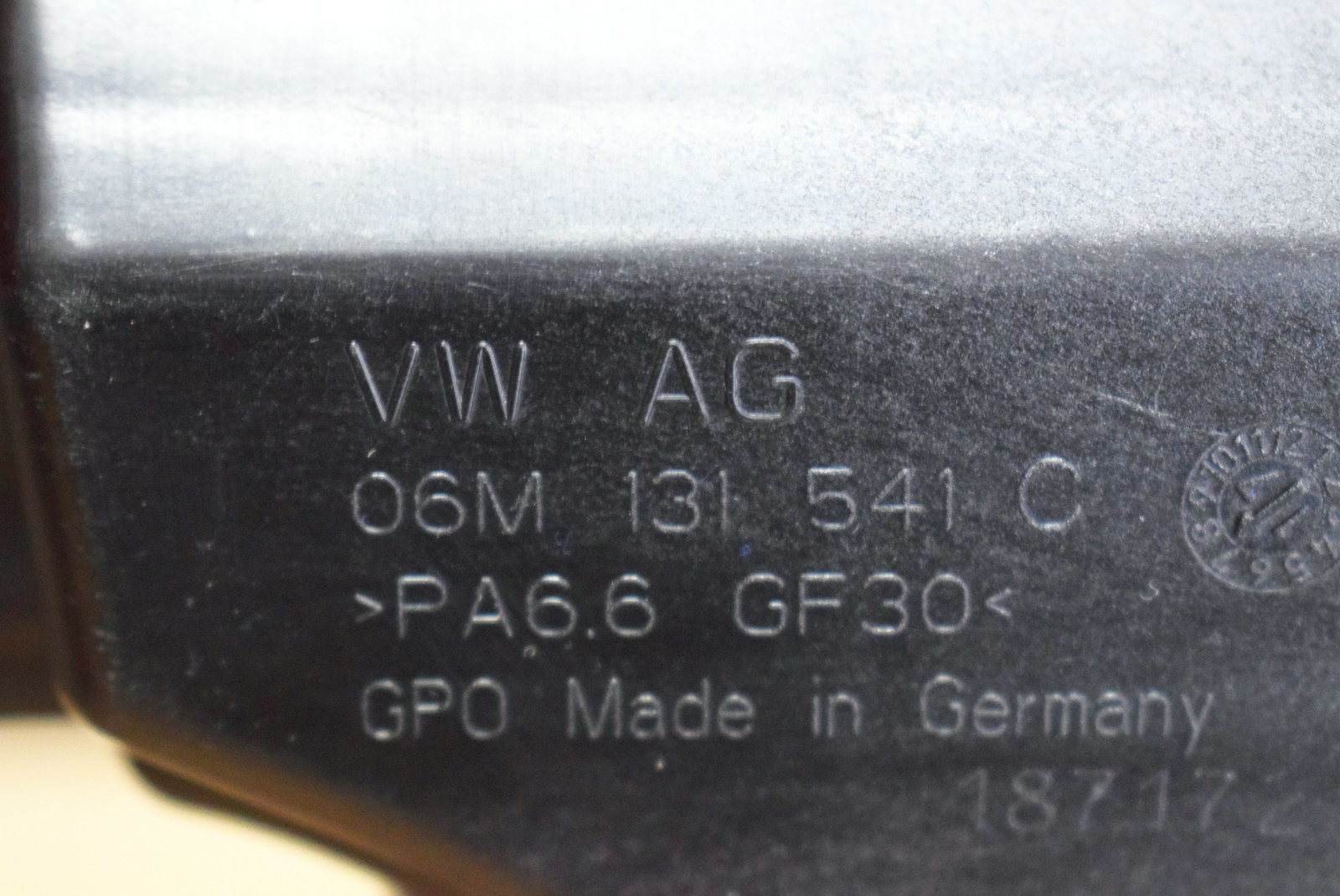 VW Touareg III 3 CR7 Unterdruckbehälter Vakuumbehälter Behälter ...