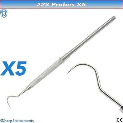 Probe 23 Dentistry Dental Examination Probes Explorer 23 Single Ended Instrument | eBay