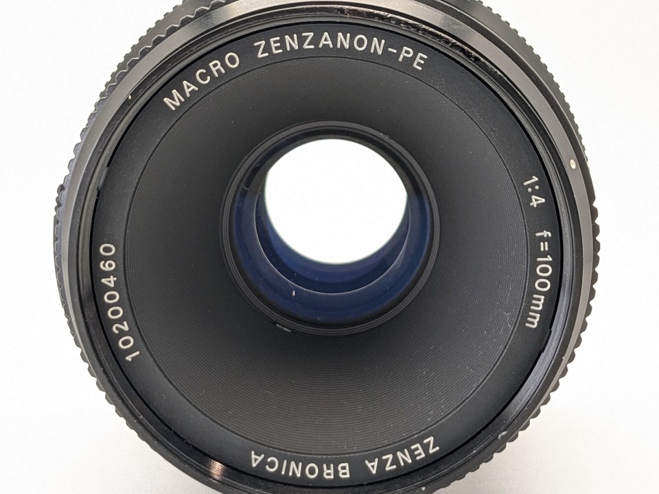 [N MINT+] Zenza Bronica Macro Zenzanon PE 100mm f/4 Lens for ETR S Si ...