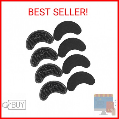 10 PCS Rubber Sole Heel Savers Toe Plates Taps DIY Glue on Shoe Repair ...