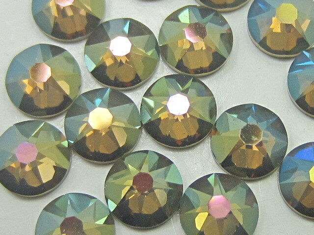 20ss WHITE OPAL STARLIGHT FLATBACK European Rhinestones 72pcs. | eBay