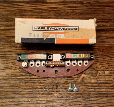 Harley Aermacchi Sprint C H Headlight Wiring Terminal Board 71302-65P ...