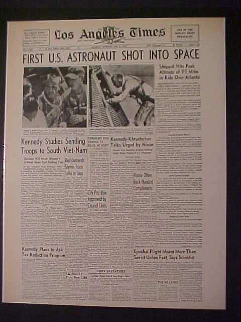 Kennedy Space Program 1961