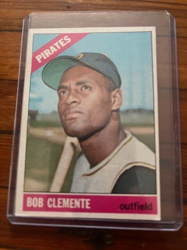 1966 Topps - Called Bob on Card #300 Roberto Clemente Pirates Great ...