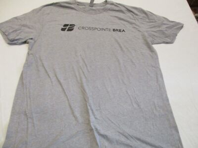 Mens crosspointe brea gray t-shirt sz xl | eBay