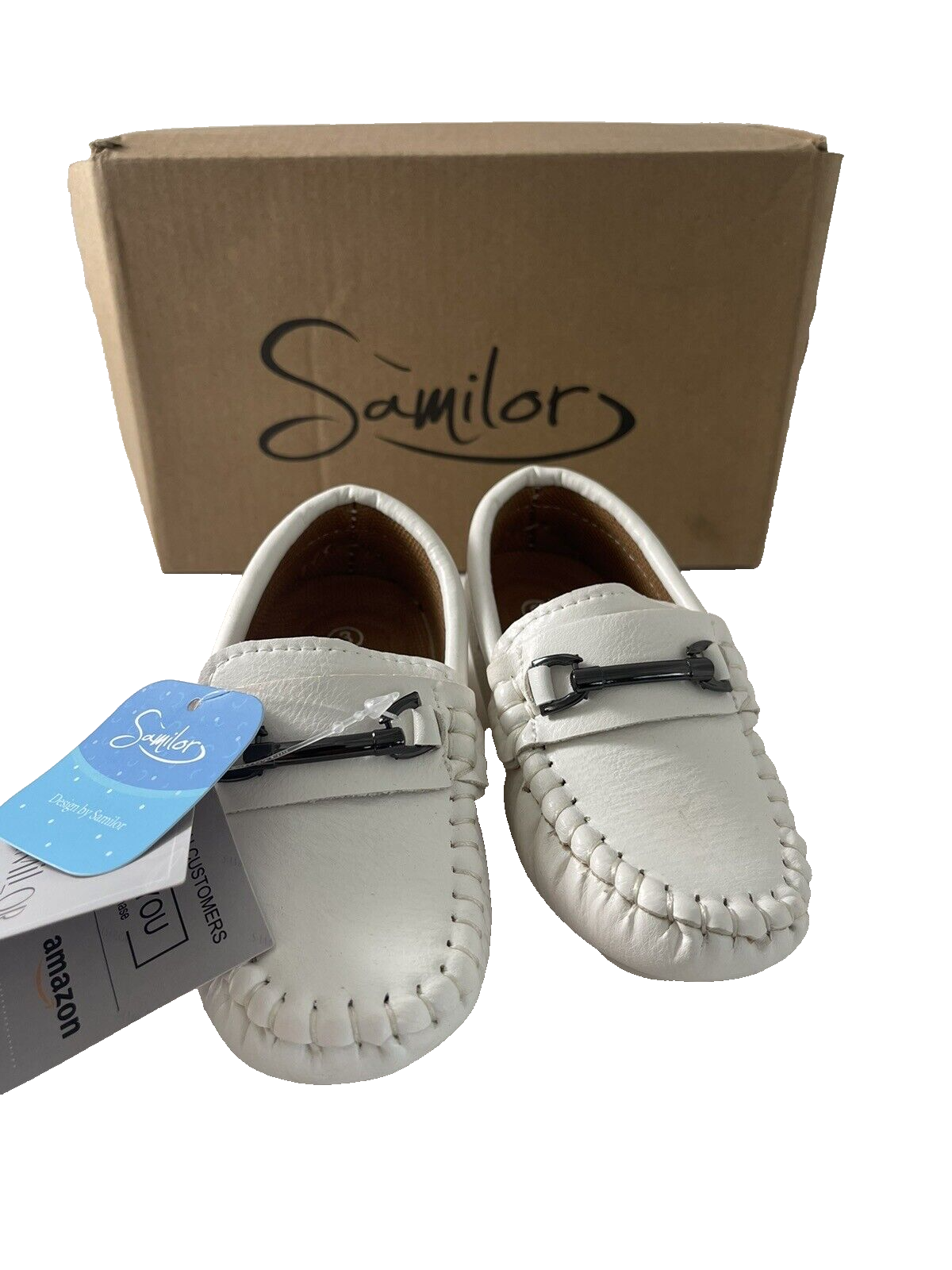 Samilor Boys Dress Shoes Toddler Dress Shoes Boys Loafers Casual Size3 ...
