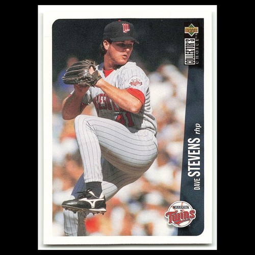 Dave Stevens #207 1996 Collectors Choice Minnesota Twins Baseball Card ...