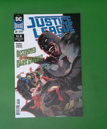 JUSTICE LEAGUE #24 VOL. 4 HIGH GRADE DC COMIC BOOK H59-201 | eBay