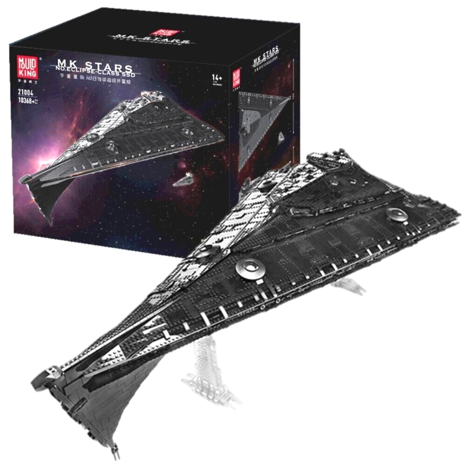 10368pcs MOULD KING 21004 Executor Star Dreadnought UCS Elipse Class ...