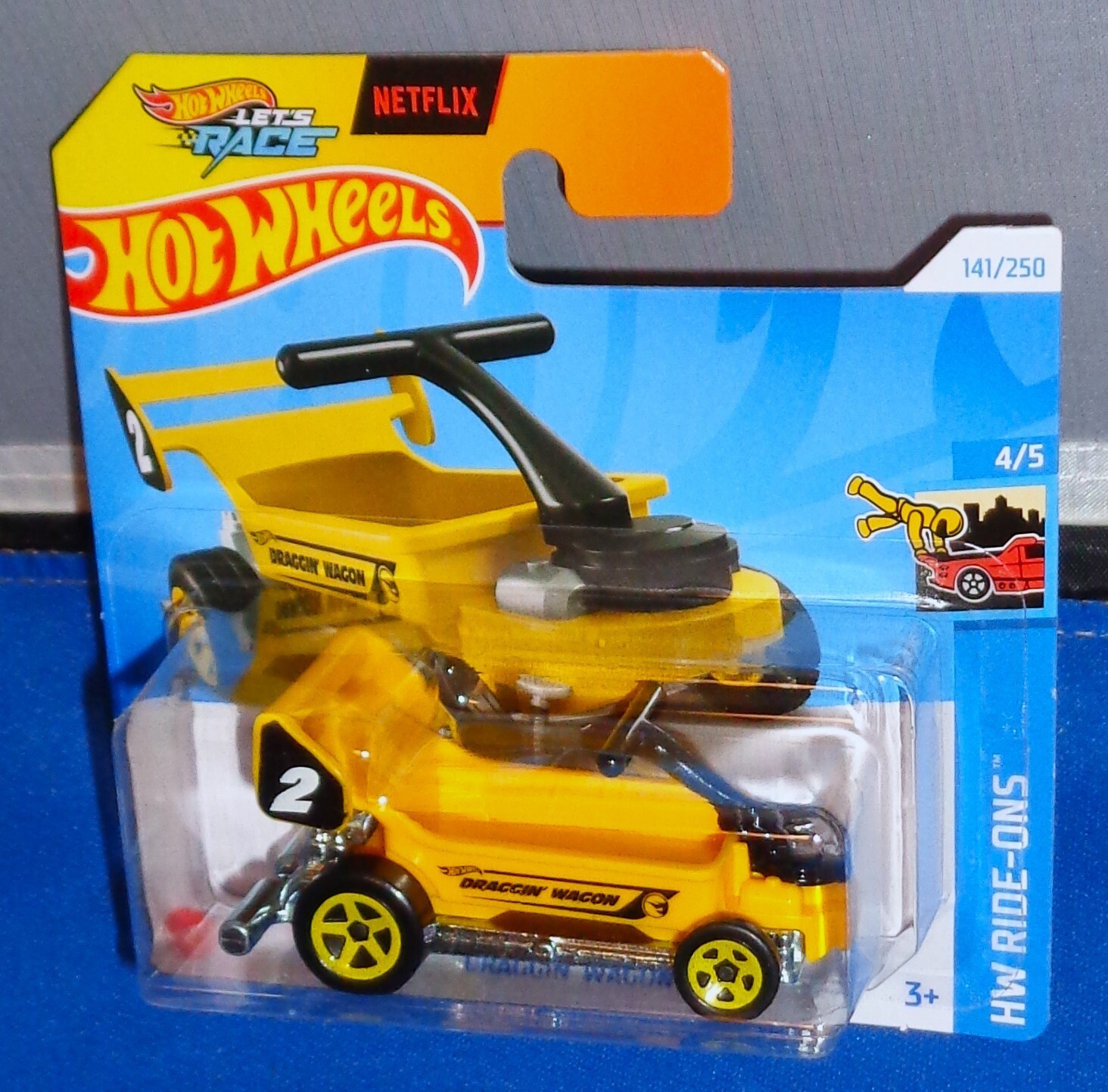 2024 Hot Wheels ~ G Case ~ HW Ride-Ons ~ Draggin' Wagon TH ~ Yellow ...